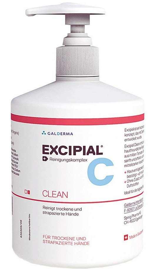 Full ingredients list EXCIPIAL Clean