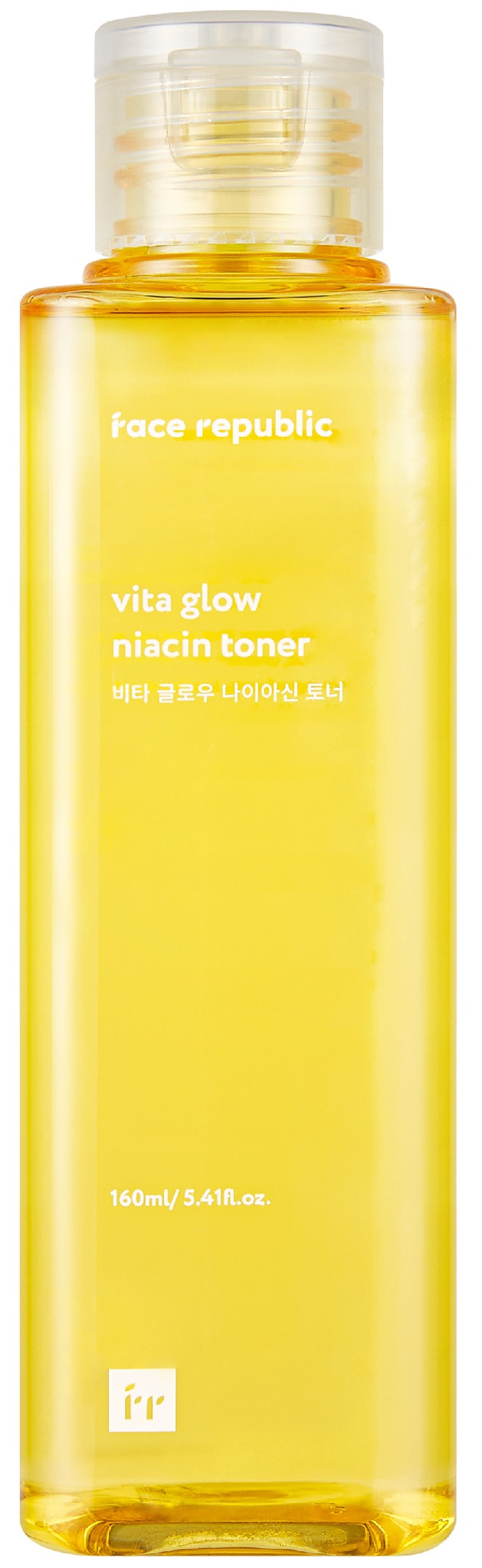 Full ingredients list Face Republic Vita Glow Niacin Toner