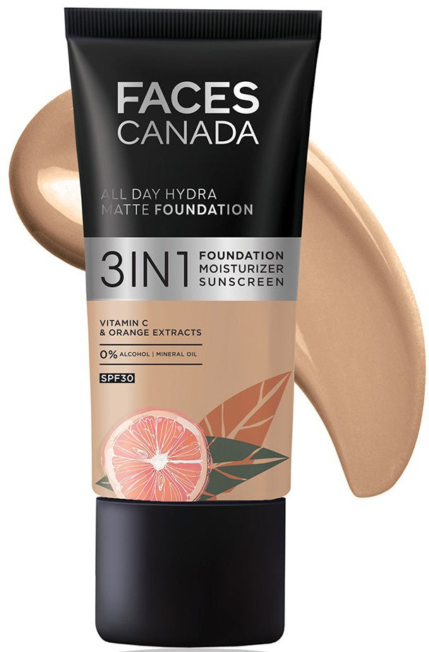 Faces Canada 3 In 1 All Day Hydra Matte Foundation