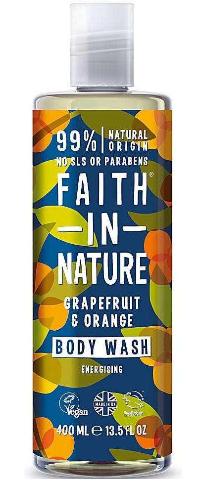 Full ingredients list Faith in Nature Grapefruit Body Wash