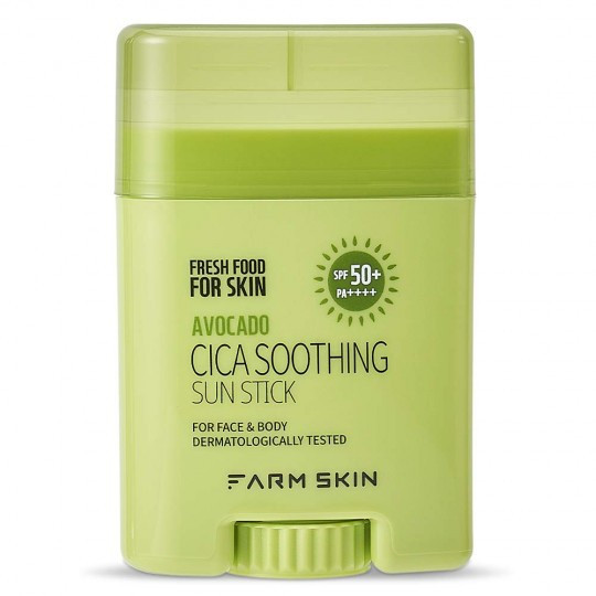 Full ingredients list Farm Skin Avocado Cica Soothing Sun ...