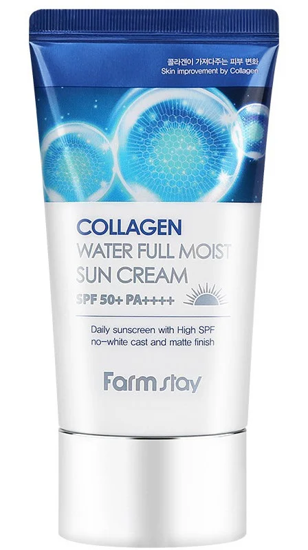 Kem Farm Stay Collagen Water Full Moist Sun Cream SPF 50+ PA++++