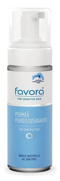 Favora Pehmeä Puhdistusvaahto