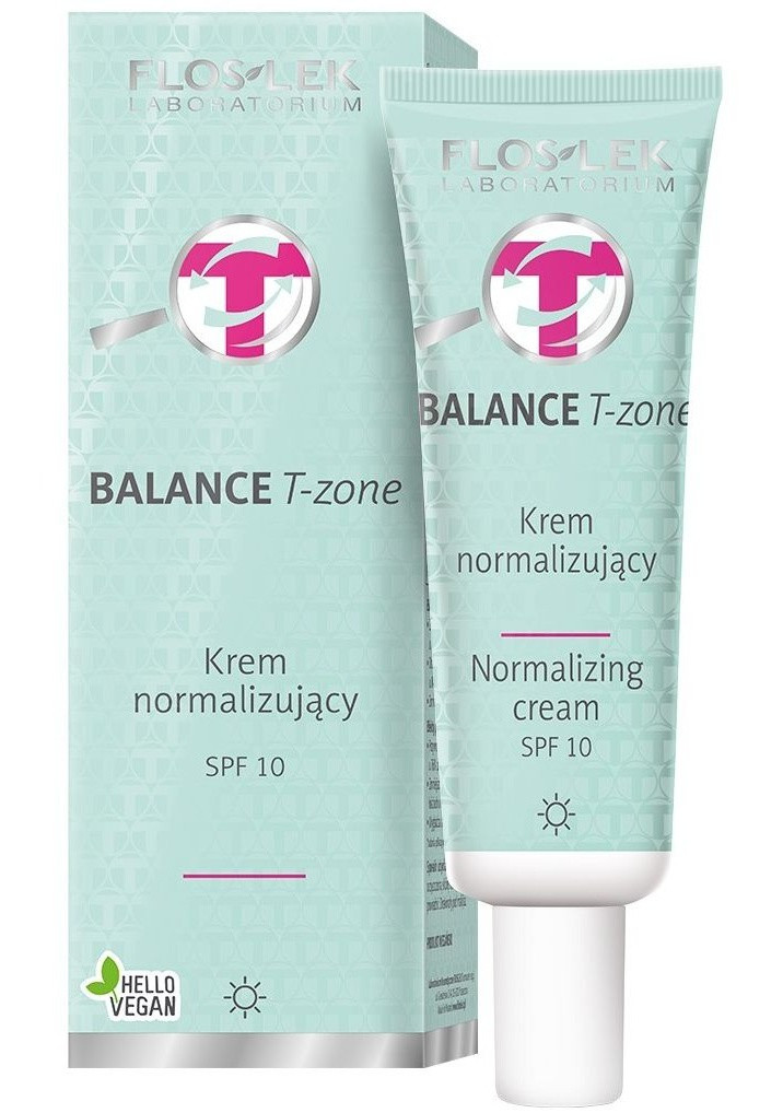 Full ingredients list Floslek Balance T-Zone Normalizing Cream ...