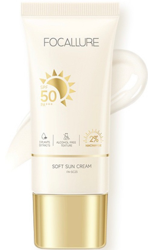 Focallure UVA UVB Blue Light Sun Protector Sunscreen Gel SPF 50 Pa+++