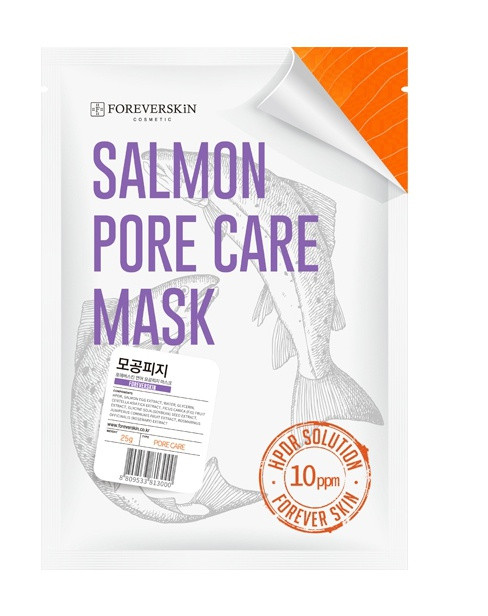 Thành phần Mặt nạ FOREVERSKIN Salmon Pore Mask đầy đủ