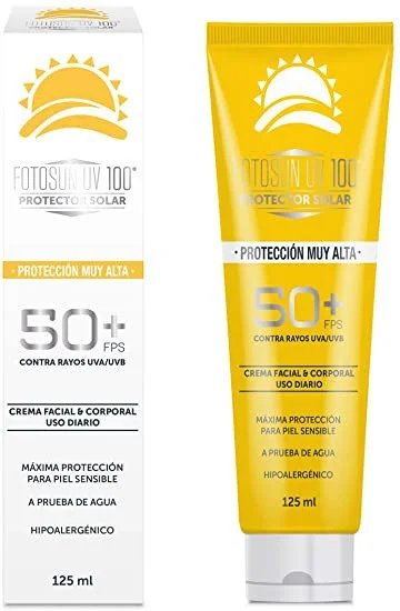 Mỹ phẩm Fotosun UV 100 - Xem bảng thành phần chuẩn INCI