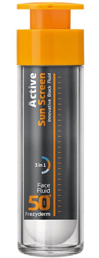 FrezyDerm Active Sun Screen Face Fluid SPF 50+