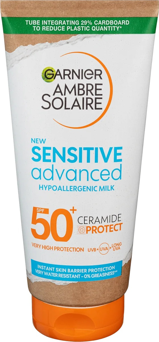 Ingredients list Garnier Ambre Solaire Sensitive Advanced ...