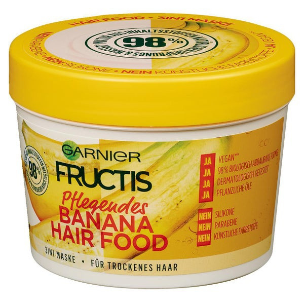 Full ingredients list Garnier Fructis Pflegendes Banana Hair ...