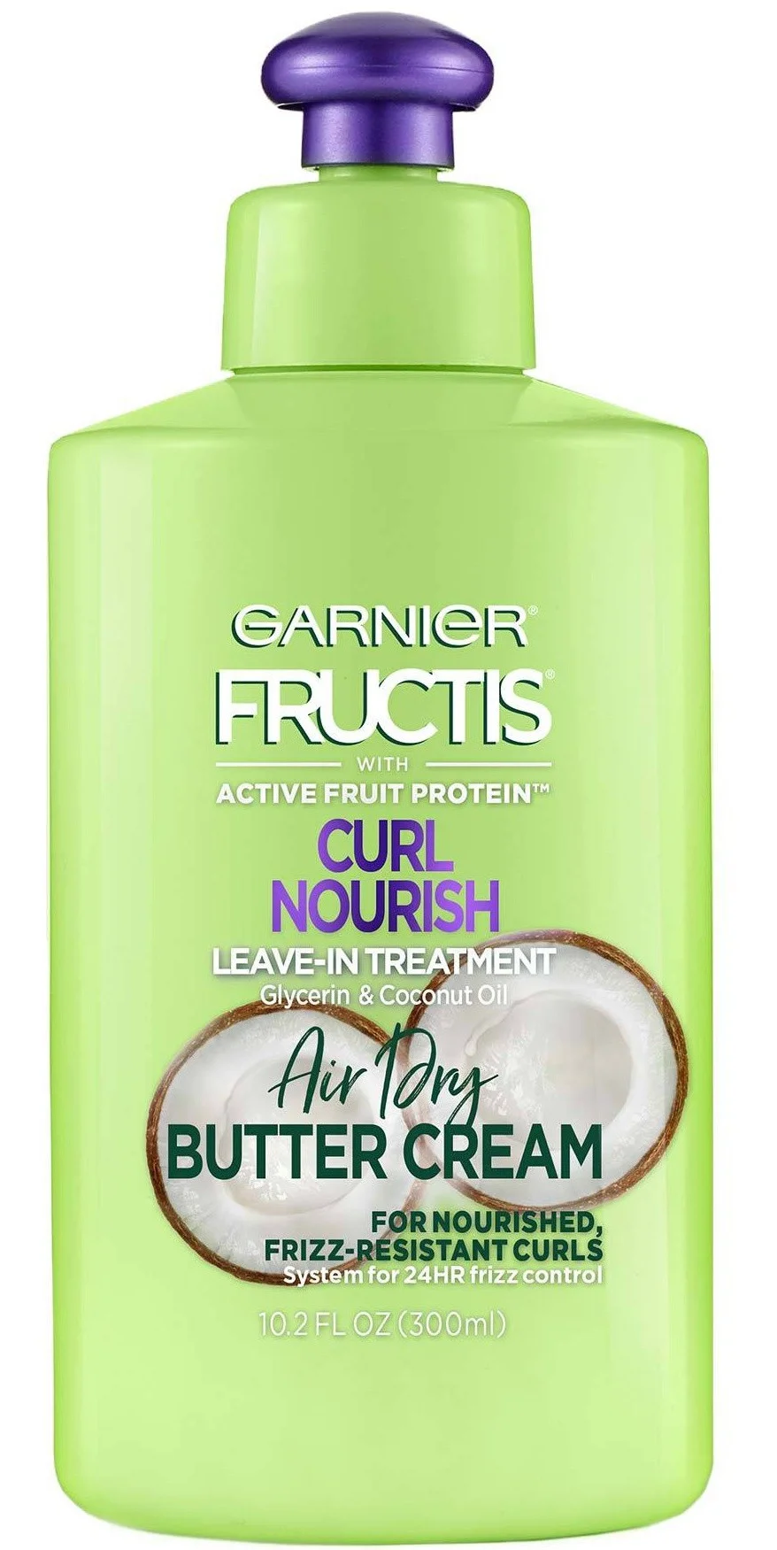 Garnier Fructis Triple Nutrition Curl Nourish Butter Cream Leave-in ...
