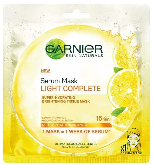 Garnier Light Complete Serum Sheet Mask