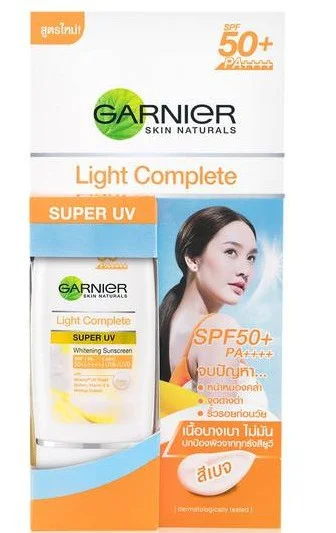Garnier Light Complete Super UV SPF50+/PA++++ Beige Colour