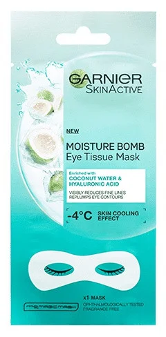 Garnier Eye Sheet Mask Hyaluronic Acid And Coconut Water
