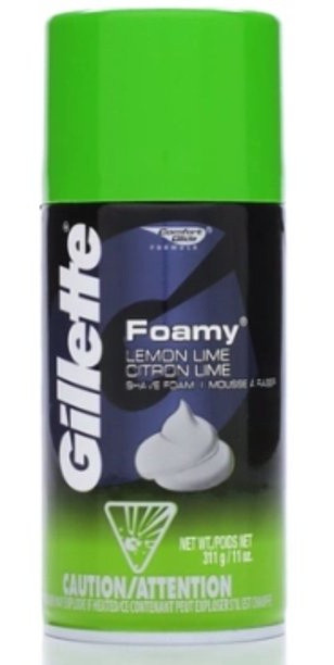 Gillette Foamy Shaver Lemon Lime