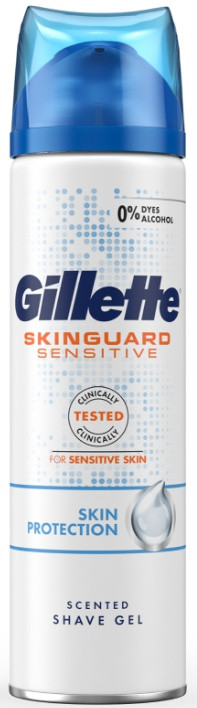 Thành phần Gillette Skinguard Sensitive Shaving Gel đầy đủ