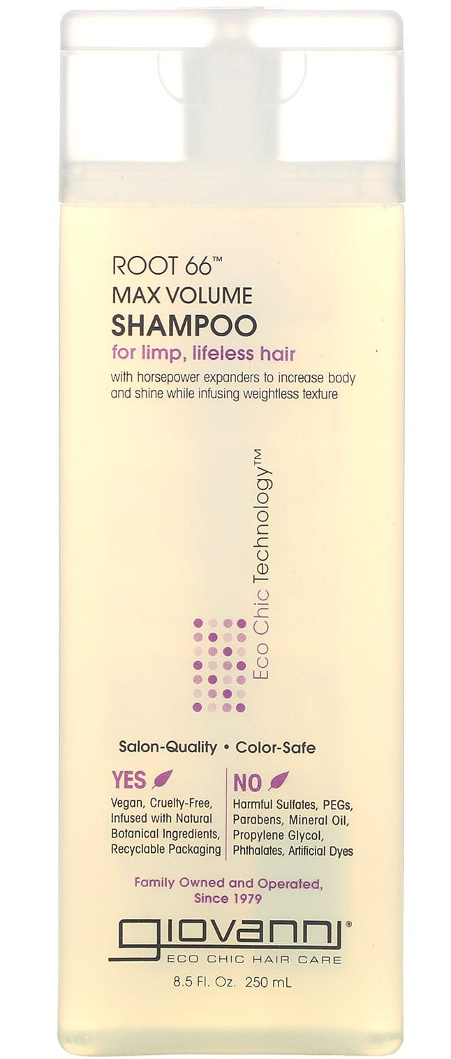 Thành phần Dầu gội Giovanni Root 66, Max Volume Shampoo