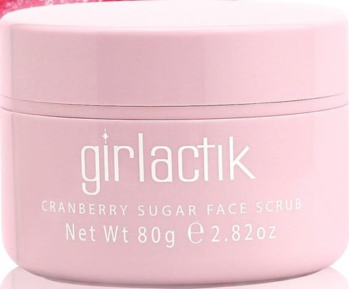 Full ingredients list Girlactik Cranberry Sugar Face Scrub