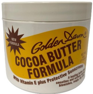 Full ingredients list Golden dawn Coco Butter Formula