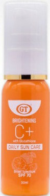 Gt Cosmetics Brightening C+ Daily Sun Care