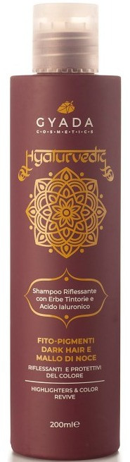 Gyada Cosmetics Hyalurvedic Dark Hair Colour Shine Shampoo