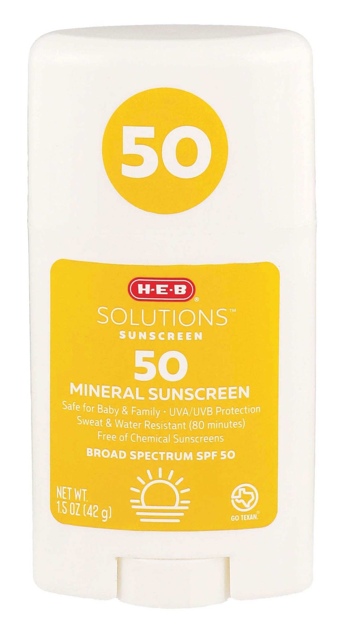 Thành phần Kem chống nắng H-E-B Solutions Sunscreen SPF 50 ...