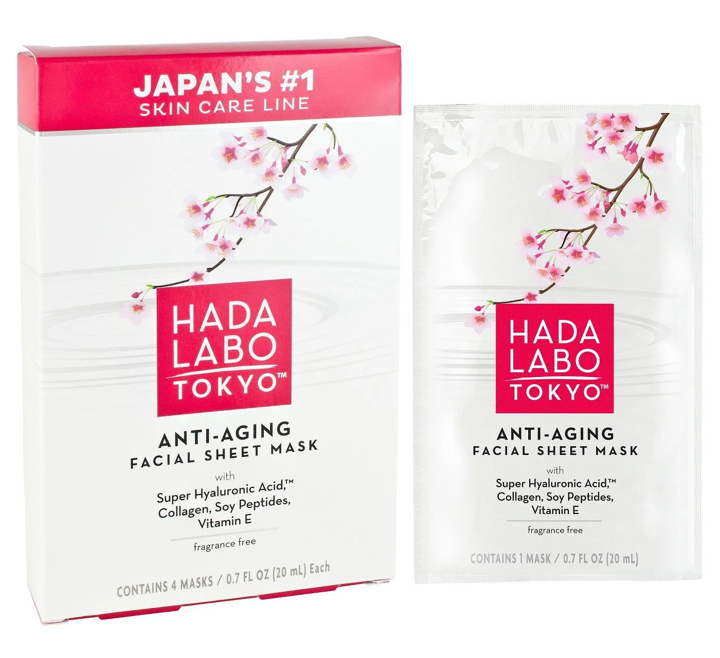 Mặt nạ Hada Labo Unscented Hada Labo Tokyo Anti-Aging Face Mask
