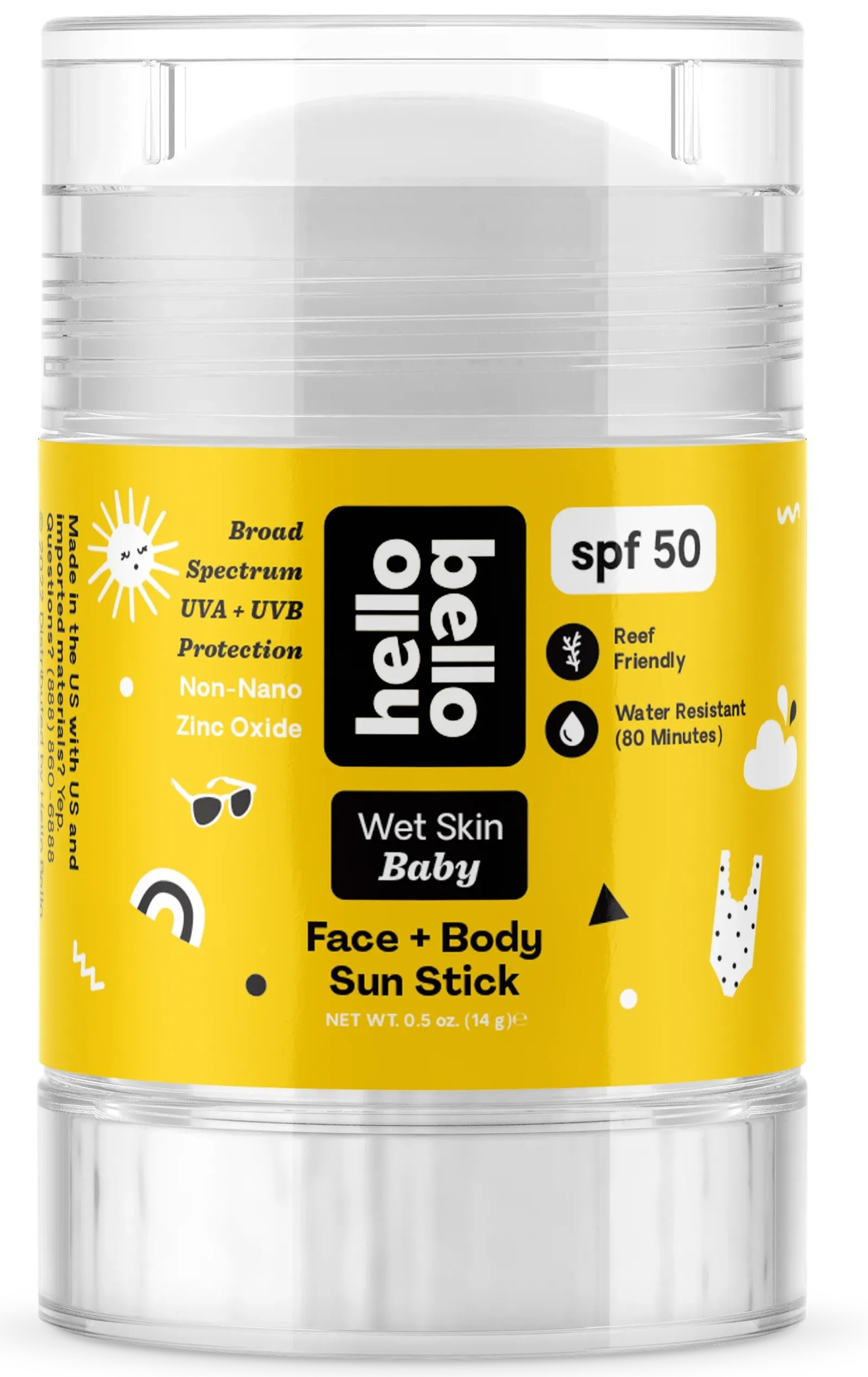 Thành phần Kem chống nắng Hello Bello Face+Body Sunscreen ...