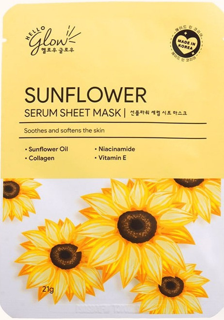 Mặt nạ Hello Glow Sunflower Serum Sheet Mask