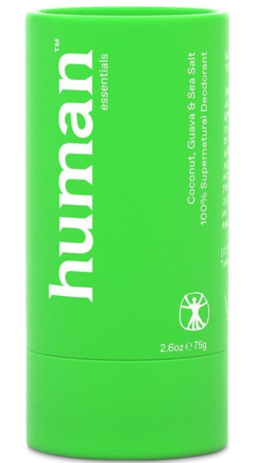 Human Essentials Guava, Sea Salt, And Coconut Supernatural Deodorant
