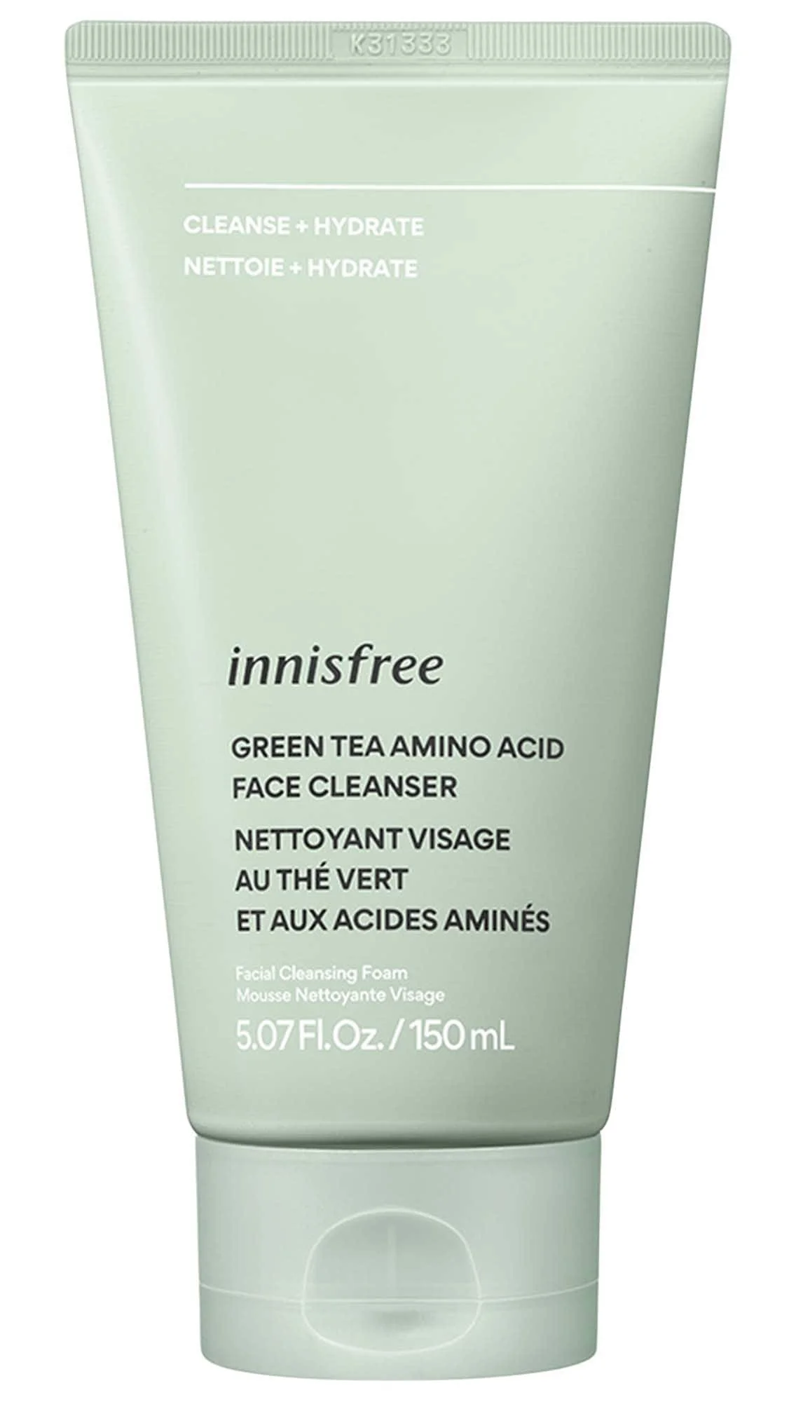 innisfree Green Tea Hyaluronic Acid Face Cleanser