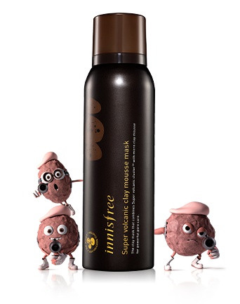 innisfree Super Volcanic Clay Mousse Mask
