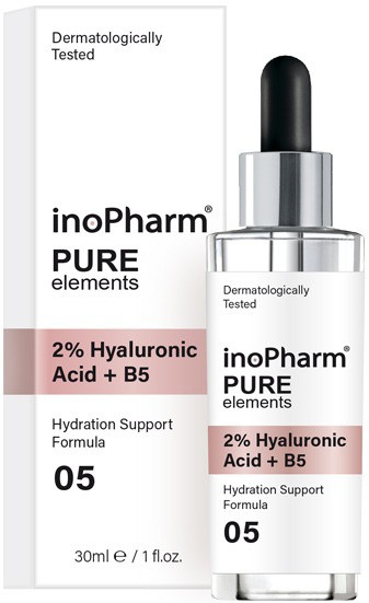 Tinh chất InoPharm Pure Elements Face Serum With 2% Hyaluronic Acid And ...