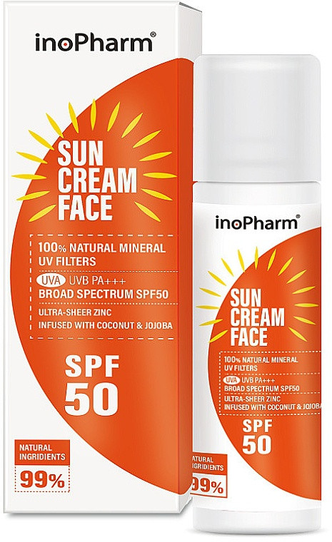 InoPharm Sun Cream Face Spf 50