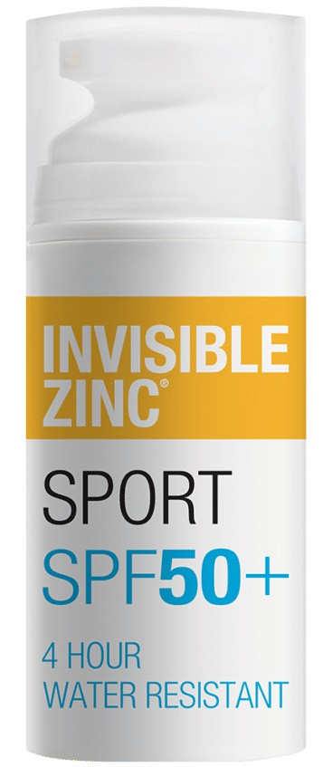 Invisible Zinc Sport Mineral Sunscreen SPF 50+