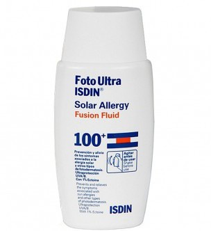 Full ingredients list ISDIN Foto Ultra Solar Allergy Fusion ...