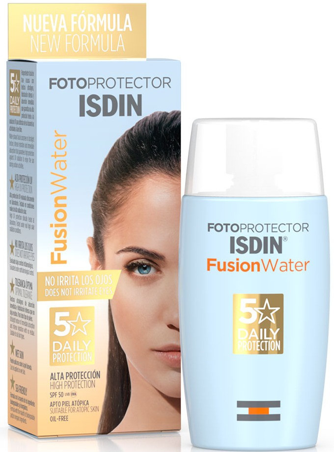 Full ingredients list ISDIN Fotoprotector Isdin Fusion Water ...