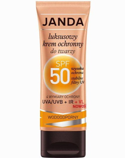 Janda Luksusowy Krem Ochronny Do Twarzy SPF 50