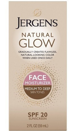 Kem dưỡng ẩm Jergens Natural Glow Face Moisturizer Medium To Deep