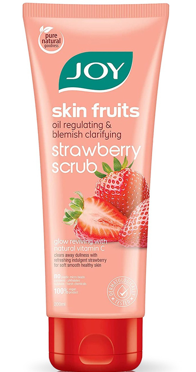 Joy Skin Fruits Oil Regulating And Blemish Clarifying Strawberry Face ...