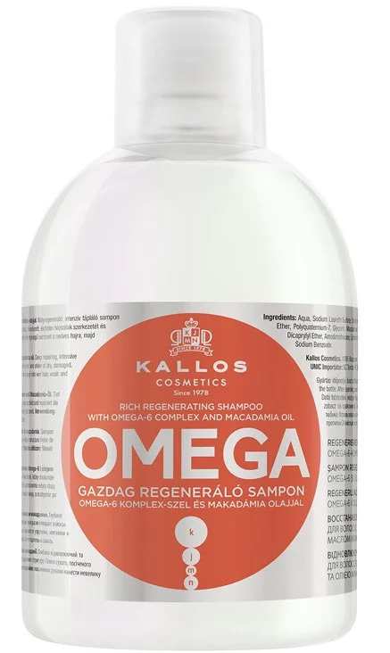 Kallos KJMN Omega Rich Regenerating Shampoo