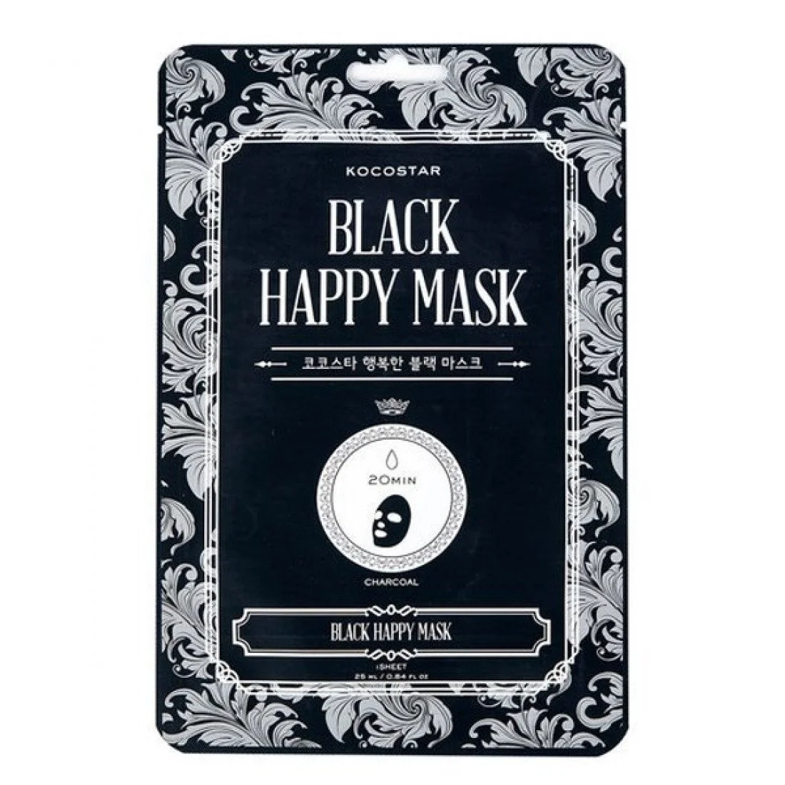 KOCOSTAR Black Happy Mask