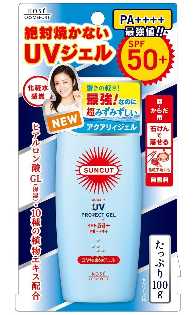Kose SUNCUT Ultra UV Aqualy Protect Gel SPF50+ PA++++