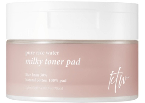 Nước hoa hồng KTW Pure Rice Water Milky Toner Pad
