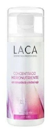 Full ingredients list LACA Concentrado Hidronutriente