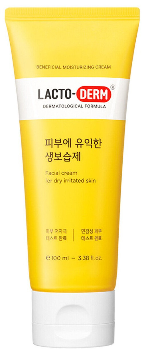 Full ingredients list LACTO-DERM Facial Cream