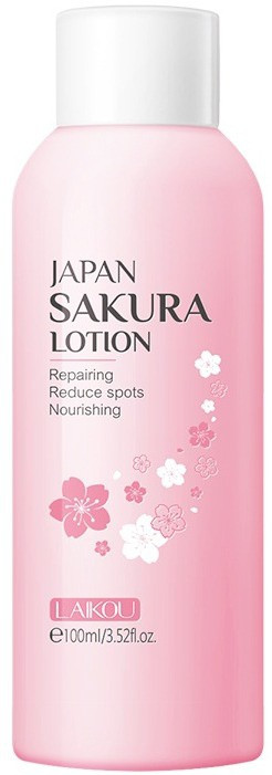 Full ingredients list Laikou Japan Sakura Lotion