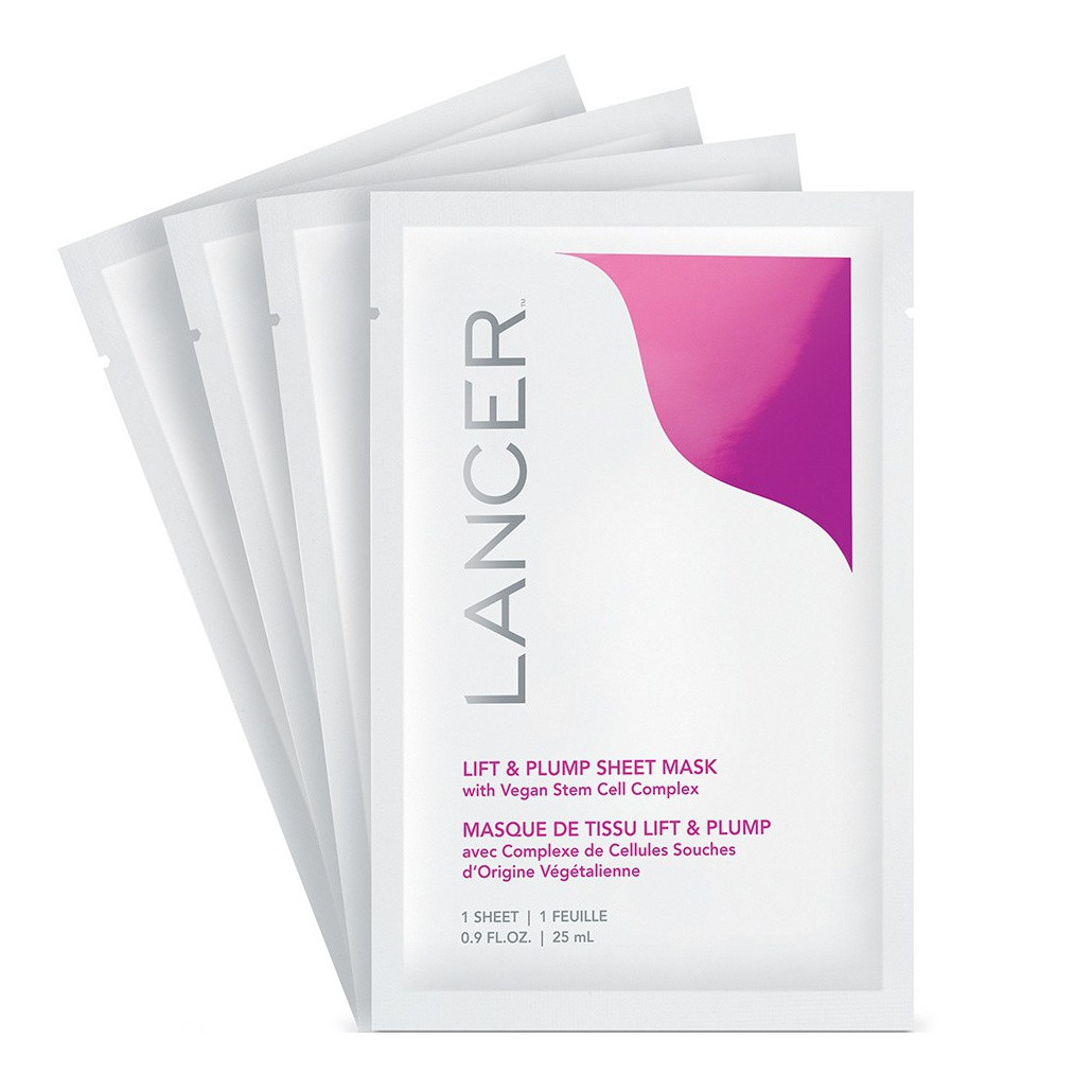 Thành phần Mặt nạ LANCER Lift & Plump Sheet Mask đầy đủ