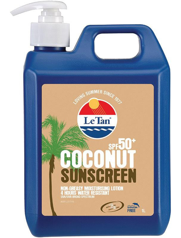 Kem chống nắng Le Tan SPF 50+ Coconut Sunscreen