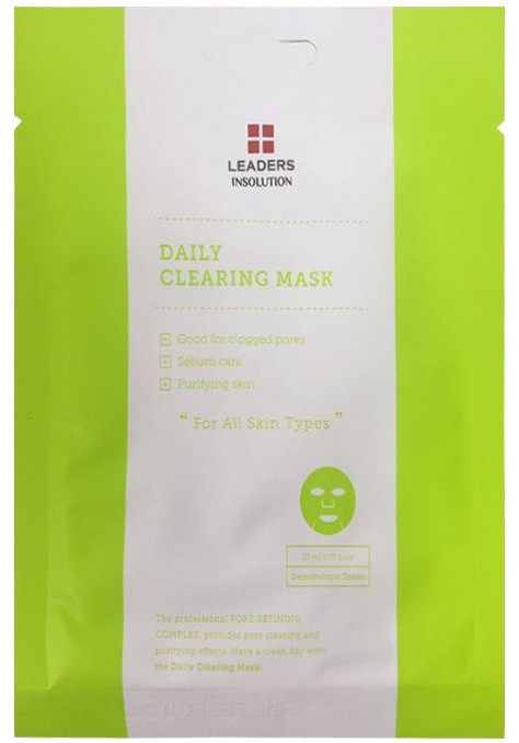 Thành phần Mặt nạ Leaders Insolution Daily Clearing Mask